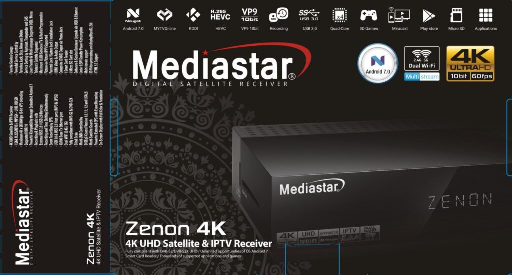 MEDIASTAR ZENON 4K - MediaStar Software